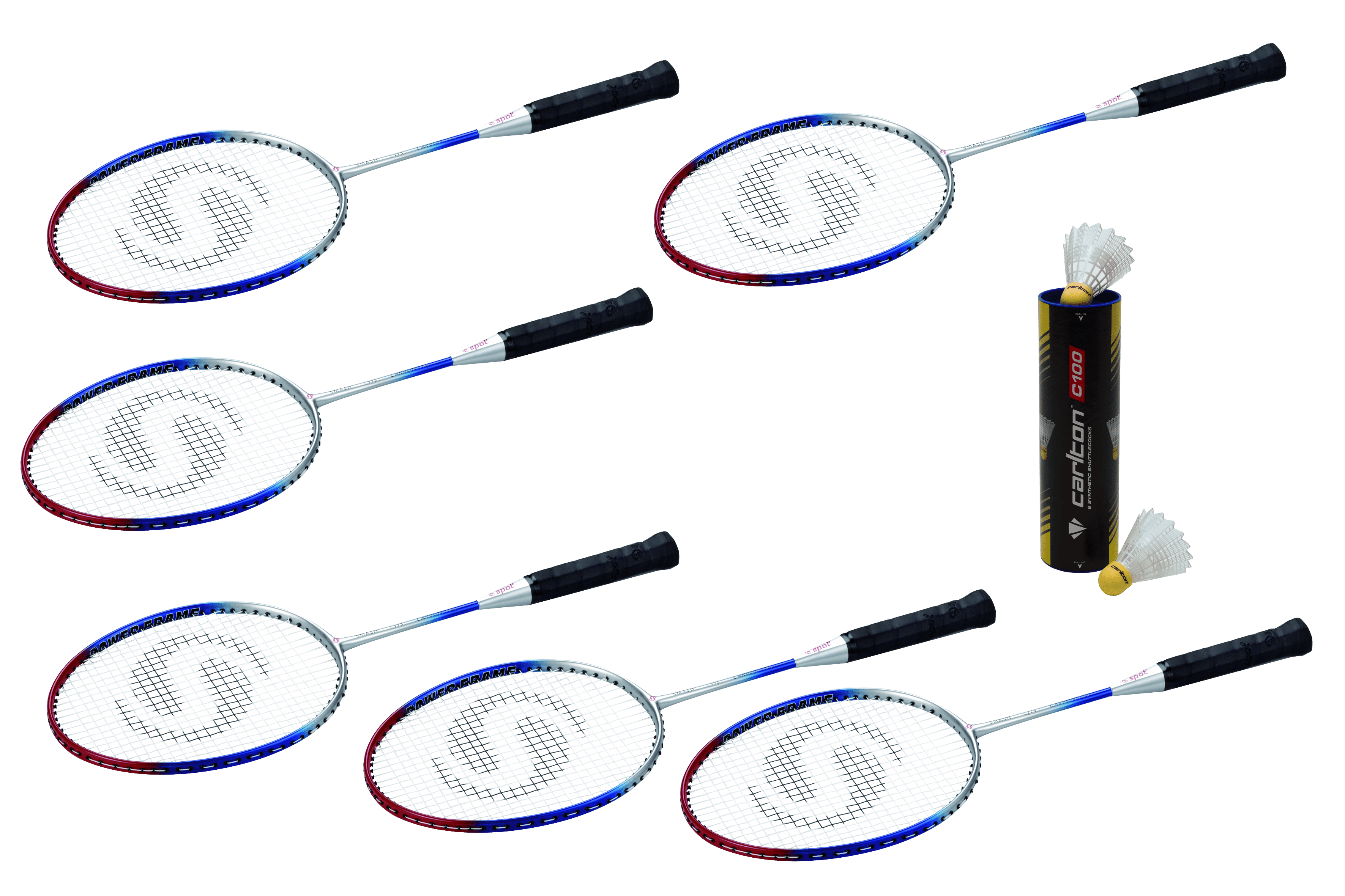 Badmintonracket Smash mini set incl. rackets en shuttles | Nijha