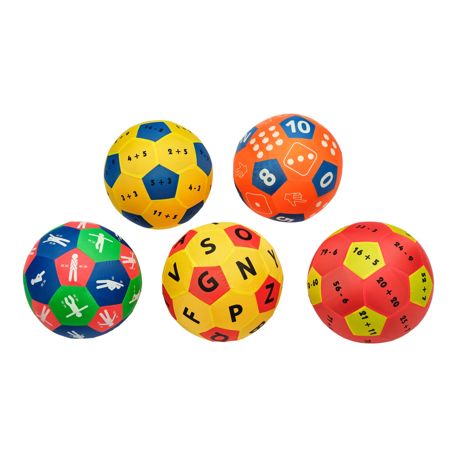 Spelbal rekenen en taal